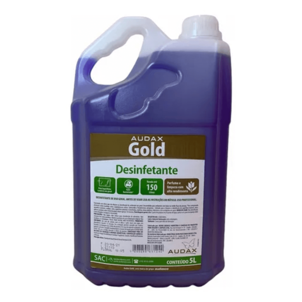 Desinfetante Bactericida Audax Gold Floral (Galão 5L)